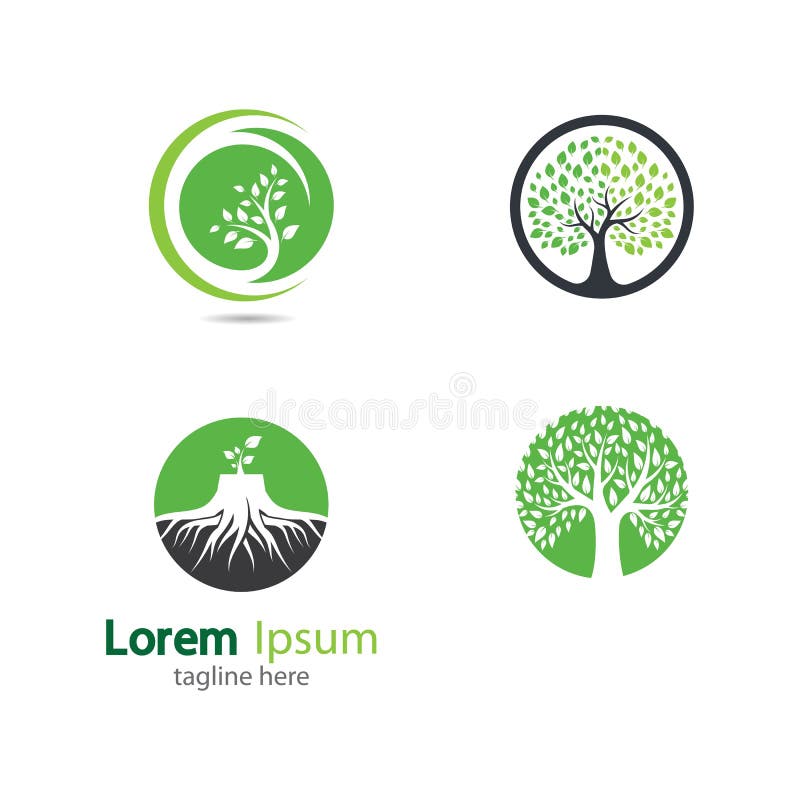 Tree symbol vector icon stock vector. Illustration of isolated - 175371886