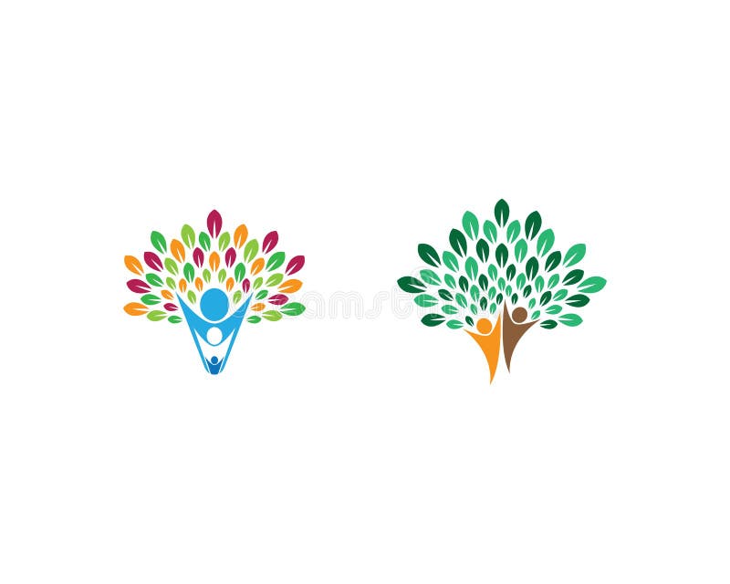 Tree symbol vector icon stock vector. Illustration of design - 172549991