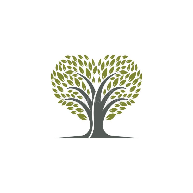 Tree Symbol Vector Illustration Stock Vector - Illustration of ...