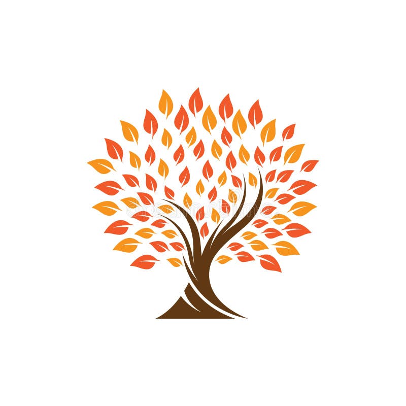 Tree Symbol Vector Illustration Stock Vector - Illustration of design ...