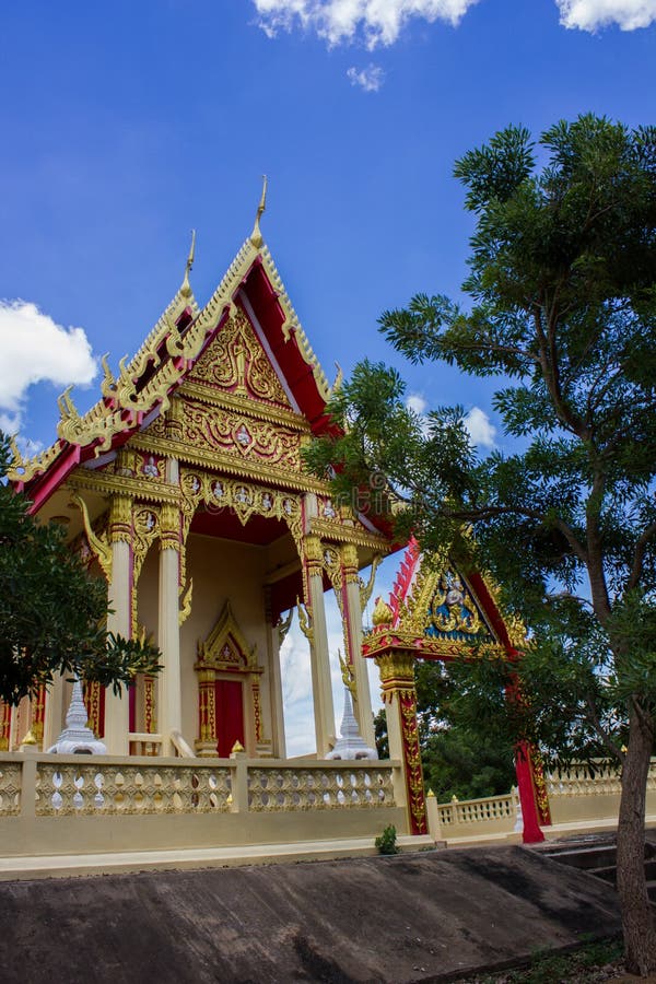 Tree temple asian art stock image. Image of design, preparations - 33932465