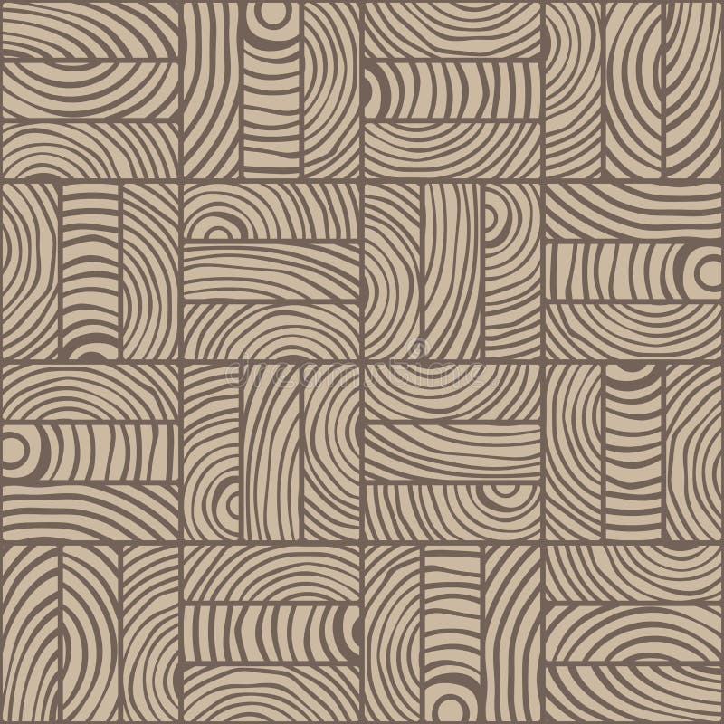 Tree Texture Tiles Seamless Vector Pattern Stock Vector - Illustration ...