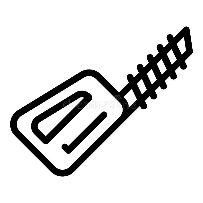 Garden Trimmer Icons Set Outline Vector. Clipper Backyard Stock Vector ...