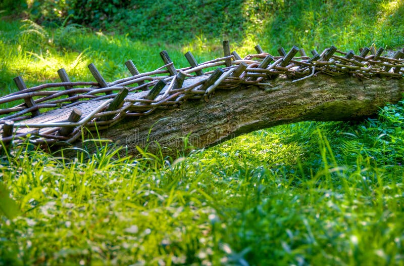 Tree Trunk Bridge Stock Images - Image: 15762744