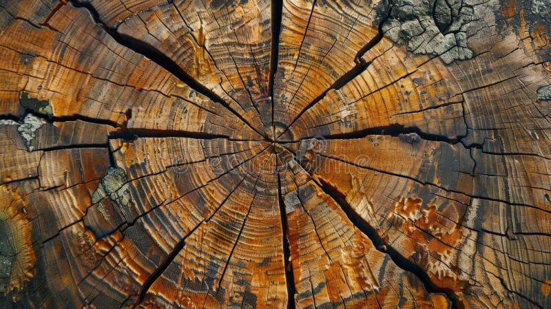 Tree trunk cut in half stock photo. Image of biology - 314374722