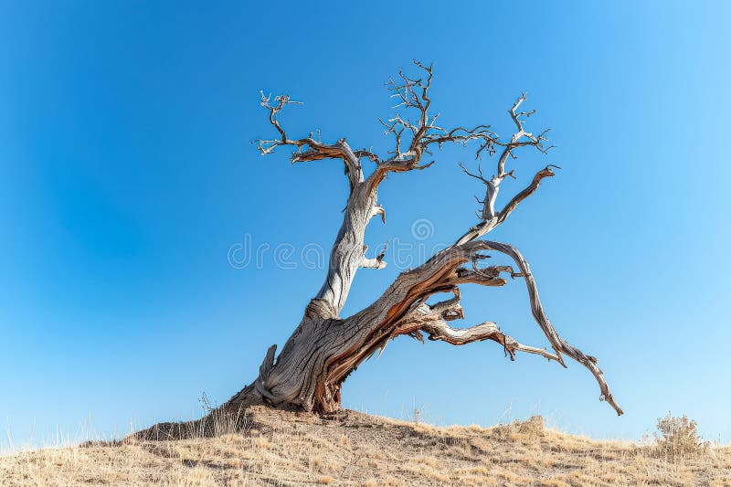 Tree Trunk is Leaning on the Ground in a Field Stock Photo - Image of ...