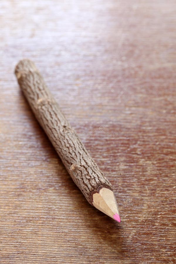 Tree trunk pencils stock image. Image of detail, point - 32800111