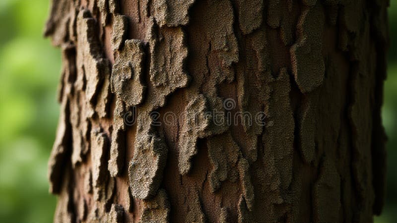 Tree Trunk with a Rough Bark Stock Image - Image of pine, tree: 358662667