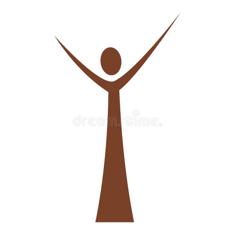 Tree Trunk Shape Human without Leaves Closeup Stock Vector ...