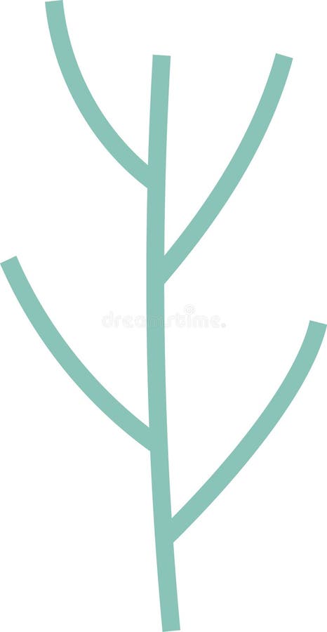 Tree Twig Childish stock vector. Illustration of decoration - 304380701