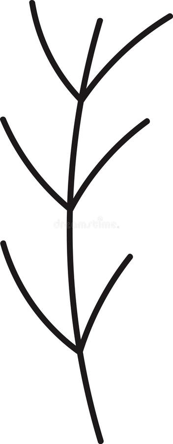 Tree Twig Icon stock vector. Illustration of natural - 292244212
