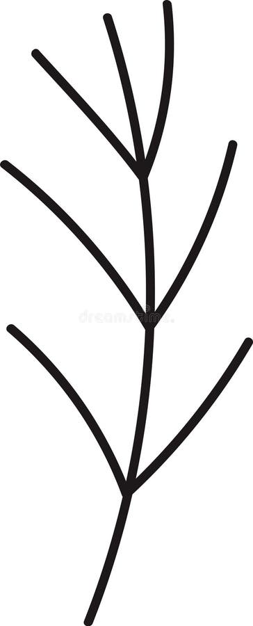 Tree Twig Icon stock vector. Illustration of garden - 292244234