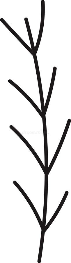 Tree Twig Icon stock vector. Illustration of forest - 292244285