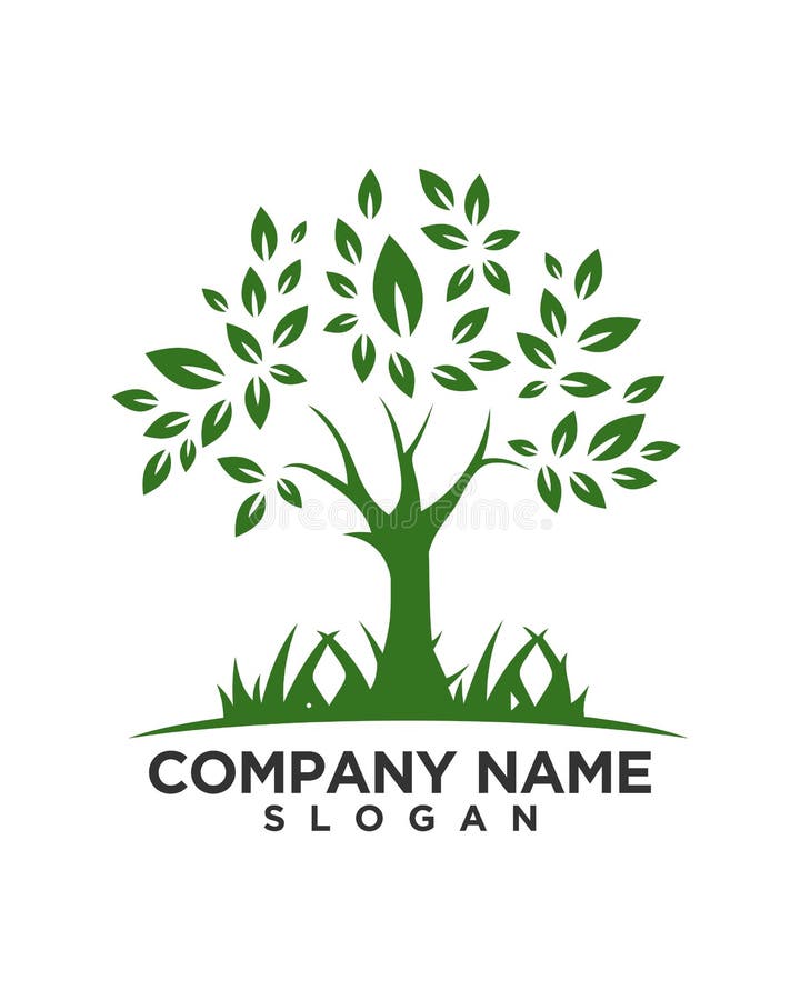 Tree Vector 2 Business Insurance Abstract Stock Illustration ...