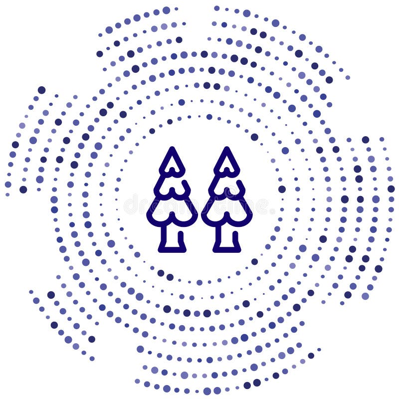 Tree Vector Icon. Tree Editable Stroke. Tree Linear Symbol for Use on ...