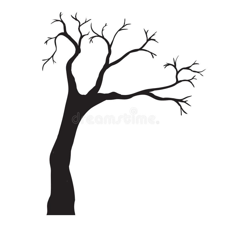 Tree.Vector Illustration. Drawing, Stock Vector - Illustration of ...