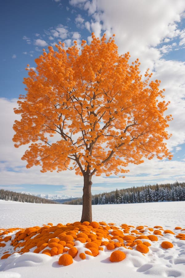 Tree, Tree Wallpaper High Quailty Ai Generative Stock Illustration ...