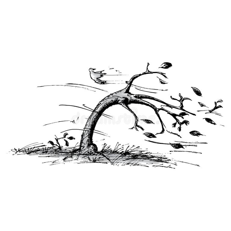 Cartoon Wind Blowing Stock Illustrations – 4,312 Cartoon Wind Blowing ...