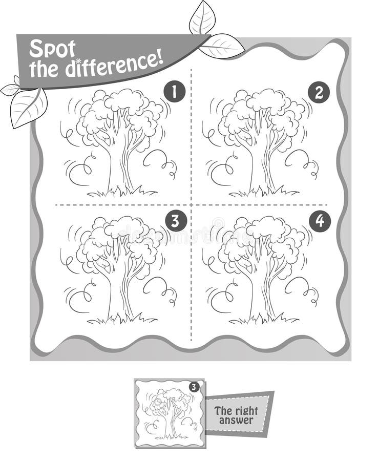 Spot Difference Stock Illustrations – 3,273 Spot Difference Stock ...