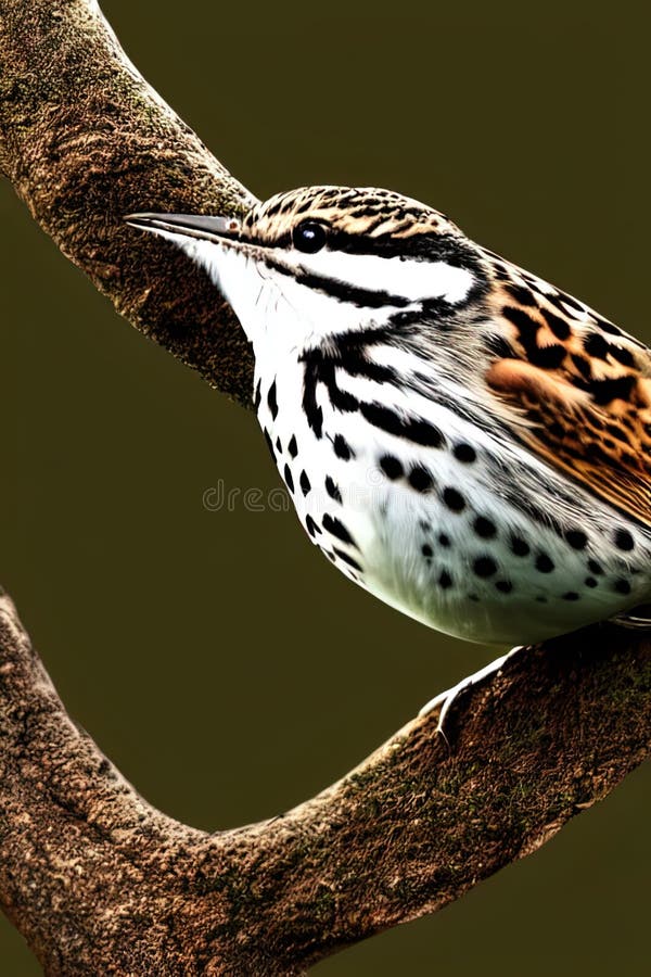 Treecreeper Animal. Illustration Artist Rendering Stock Illustration ...