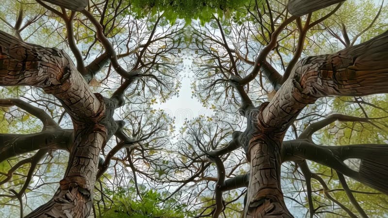 A Treelike Structure with Branches Twisting and Turning in Unexpected ...