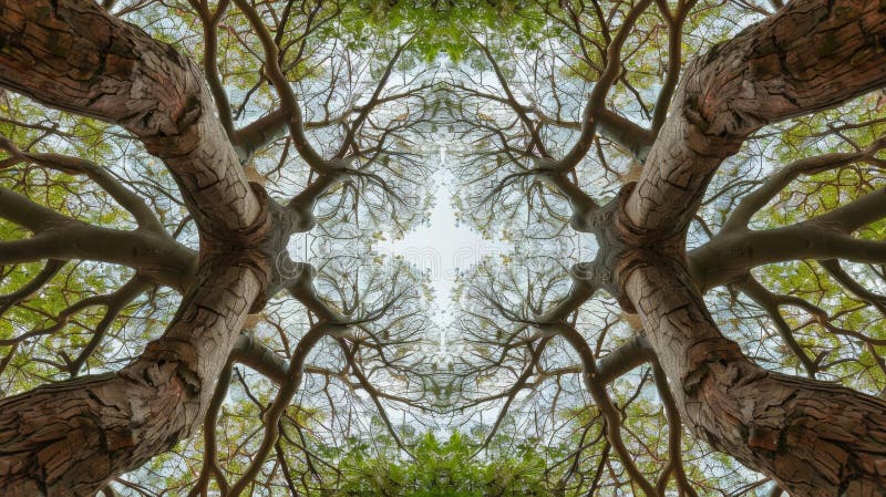 A Treelike Structure with Branches Twisting and Turning in Unexpected ...