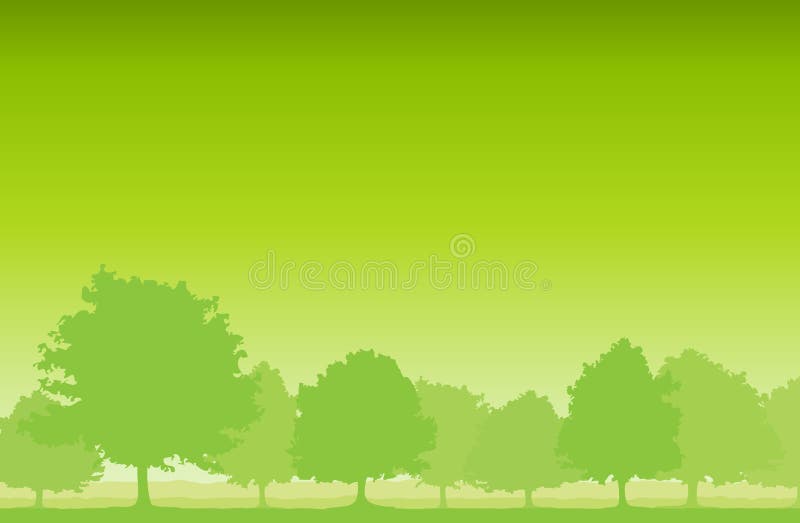 Trees Background stock vector. Illustration of green - 27004488