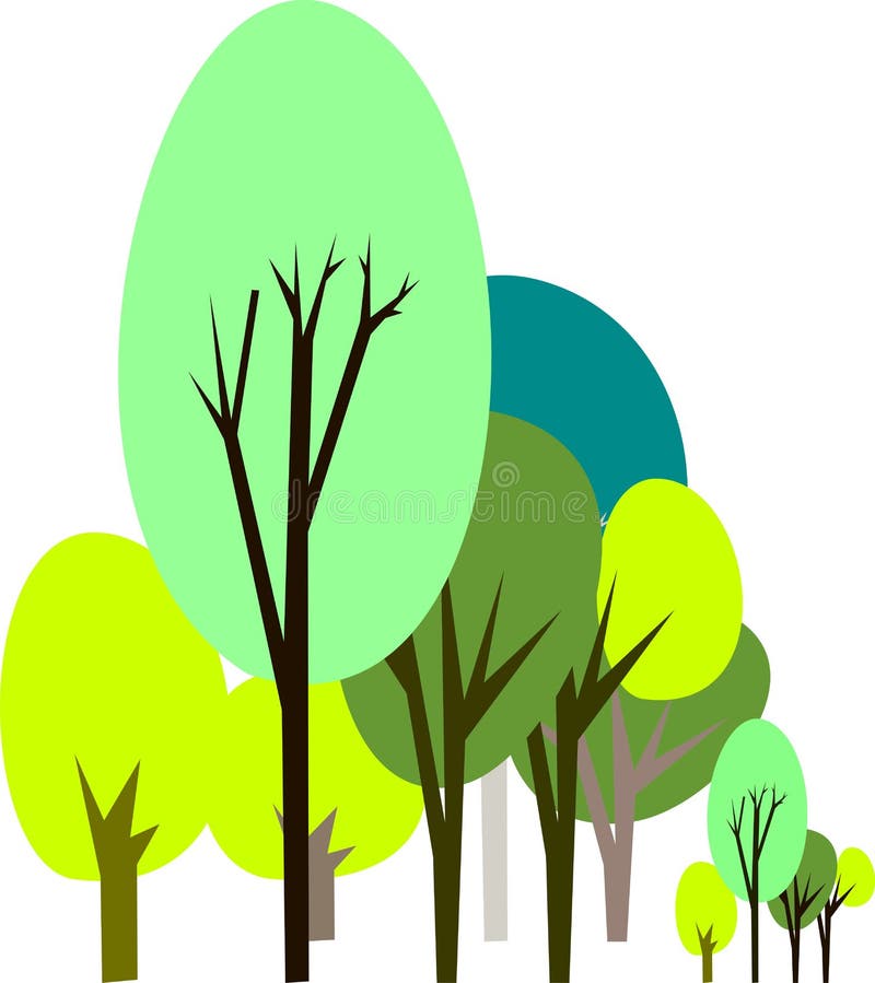 Trees, Colorful Trees and As a Supplier of Oxygen for Living Things ...