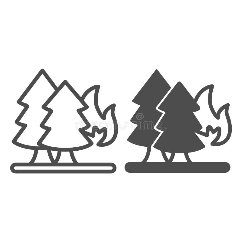 Bushfire Icon Stock Illustrations – 506 Bushfire Icon Stock ...