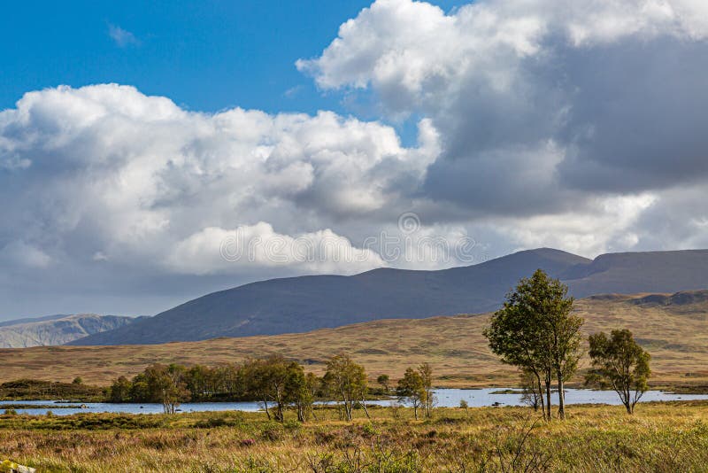 Loch Ba stock photo. Image of outdoors, landscape, argyll - 158691296