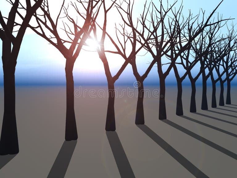 Line Trees Perspective Stock Illustrations – 3,375 Line Trees ...