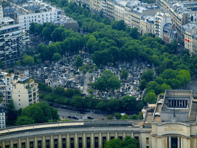 Trees in a Old Cemetery, Paris, France Stock Photo - Image of city ...