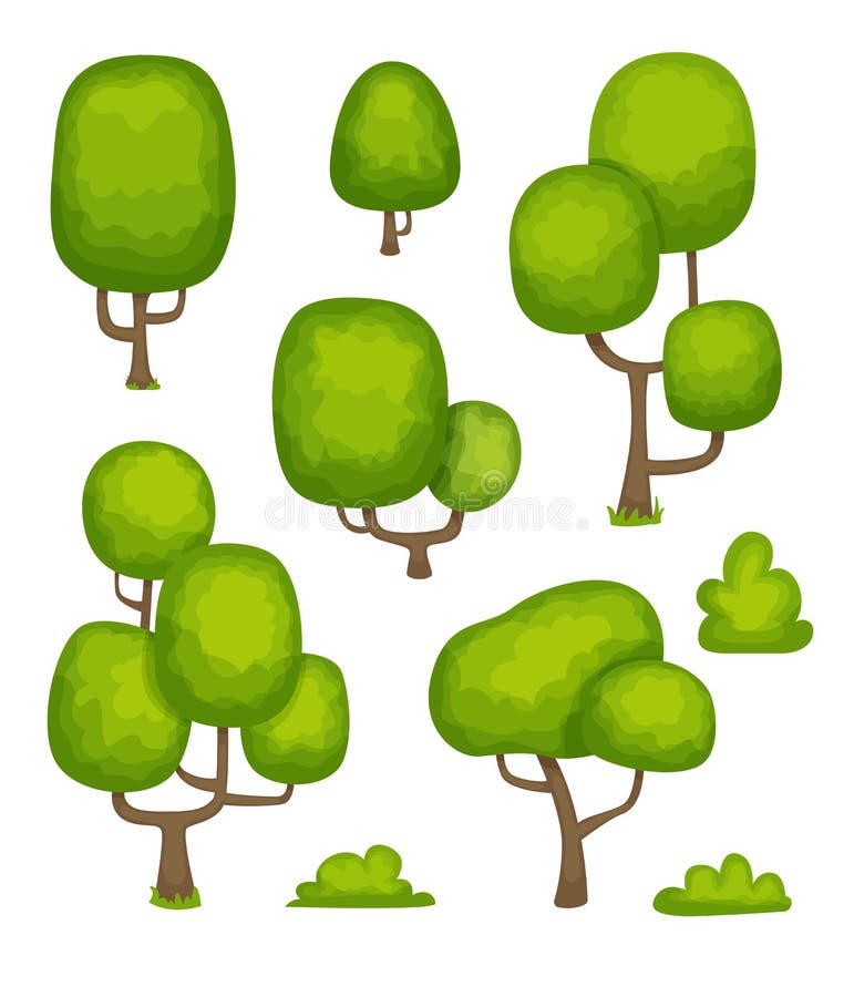 Cartoon Trees Stock Illustrations – 196,959 Cartoon Trees Stock ...