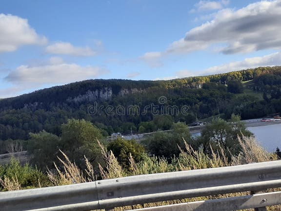 Trees stock image. Image of virw, view, clouds, beautiful - 161118993