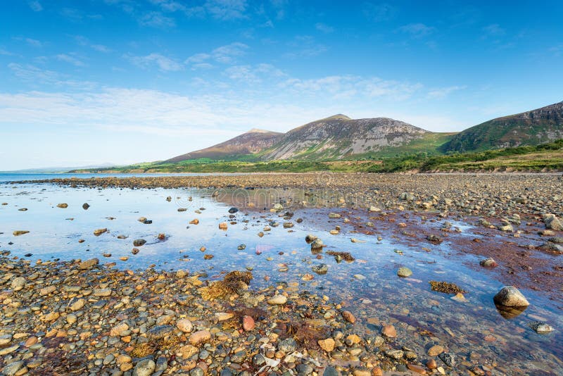 Trefor Beach in North Wales Stock Image - Image of nature, coast: 125743223