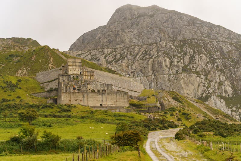 Trefor Quarry, Wales, UK stock image. Image of britain - 106567217