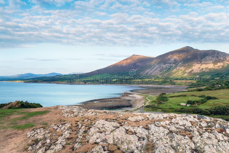 Trefor, Wales, UK stock image. Image of gwynedd, water - 105343389