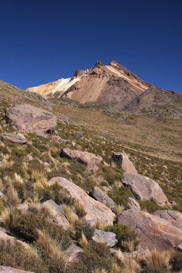 Trek to Tunupa volcano stock photo. Image of uyuni, lipez - 11076308