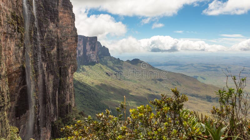 Trekking Mount Roraima stock photo. Image of mountain - 103149992