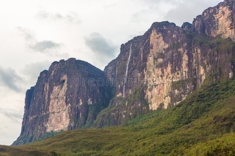 Trekking Mount Roraima stock photo. Image of mountain - 103150230
