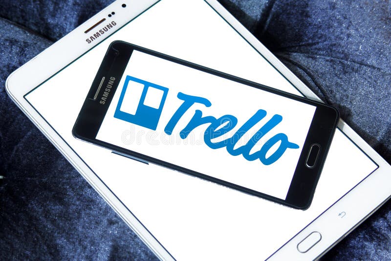 Trello Web Application Logo Editorial Stock Photo - Image of symbol ...
