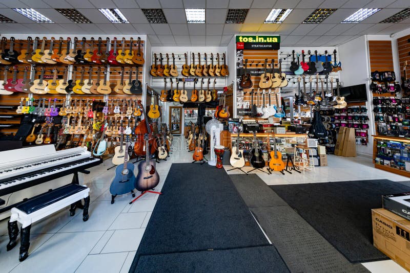Trembita Musical Instruments Store Interior Editorial Image - Image of ...