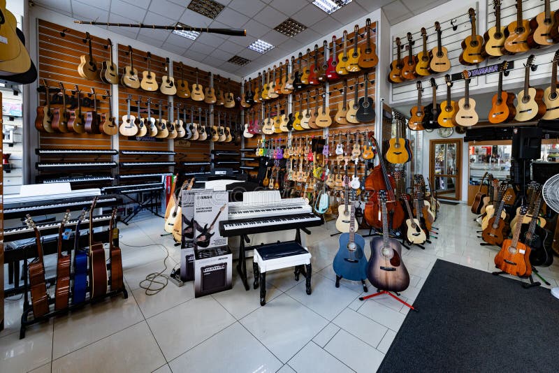 Trembita Musical Instruments Store Interior Editorial Image - Image of ...