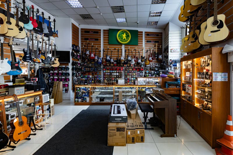 Trembita Musical Instruments Store Interior Editorial Image - Image of ...