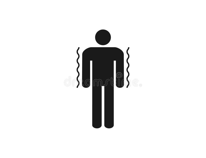 Trembling, People, Health Icon. Vector Illustration. Stock Vector ...