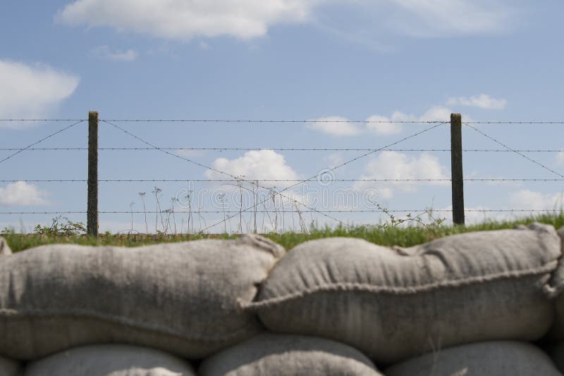 Trench of Death World War 1 Flanders Fields Belgium Stock Photo - Image ...