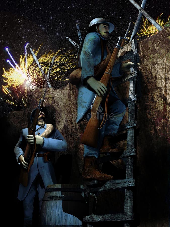 World War I Trenches, Flanders Fields Stock Photo - Image of belgium ...