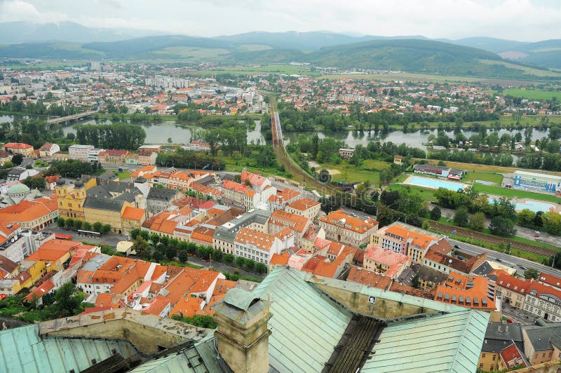 Trencin stock photo. Image of town, city, trencin, slovakia - 15945234