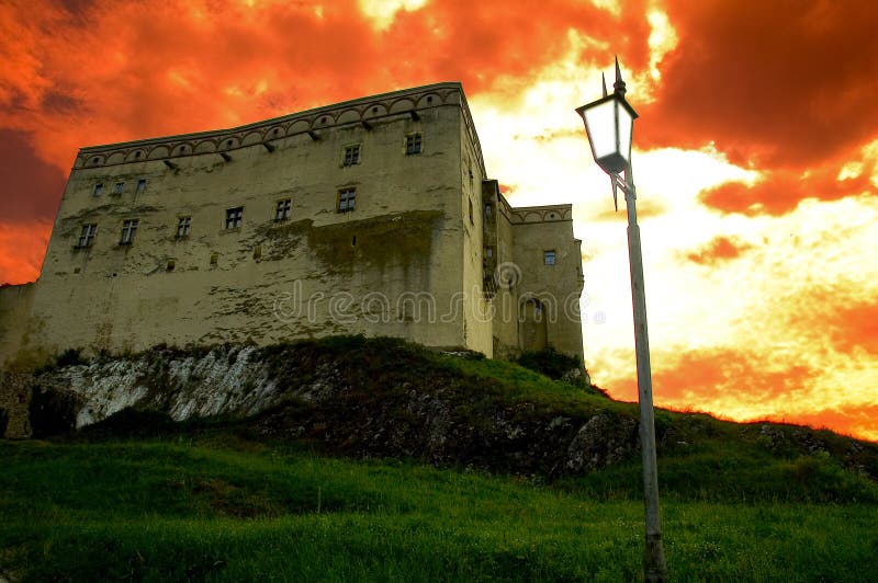 Trencin castle 2 stock photo. Image of overlook, fairytale - 253784