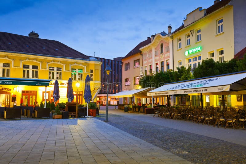 Trencin, Slovakia editorial photo. Image of architecture - 74374981